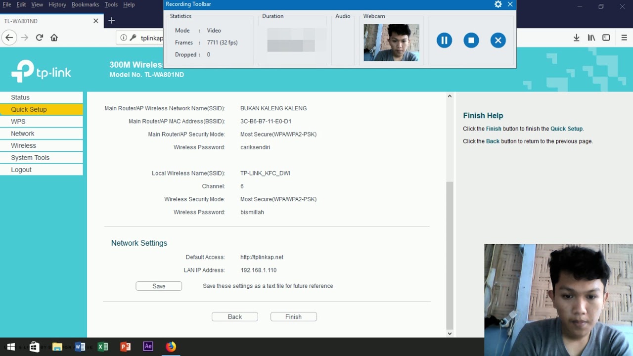 Turorial Access Point (MAC Filtering,Repeater,Bridge) - YouTube