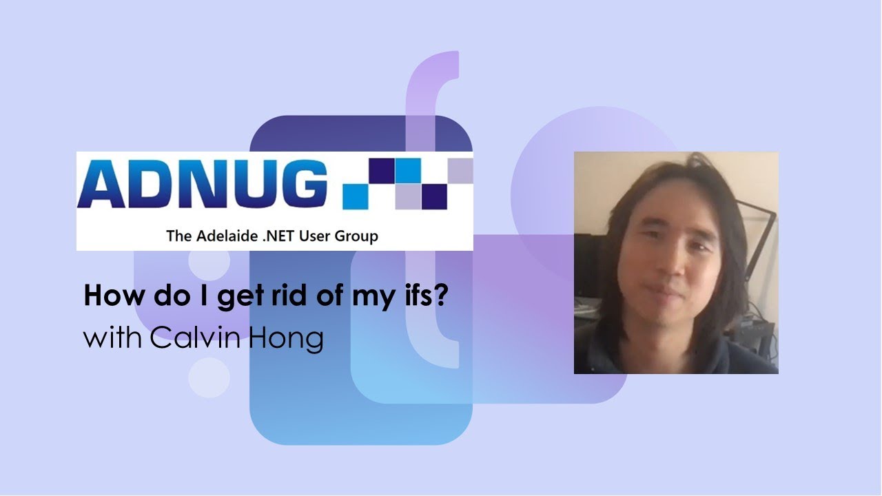 How do I get rid of my ifs, with Calvin Hong - YouTube