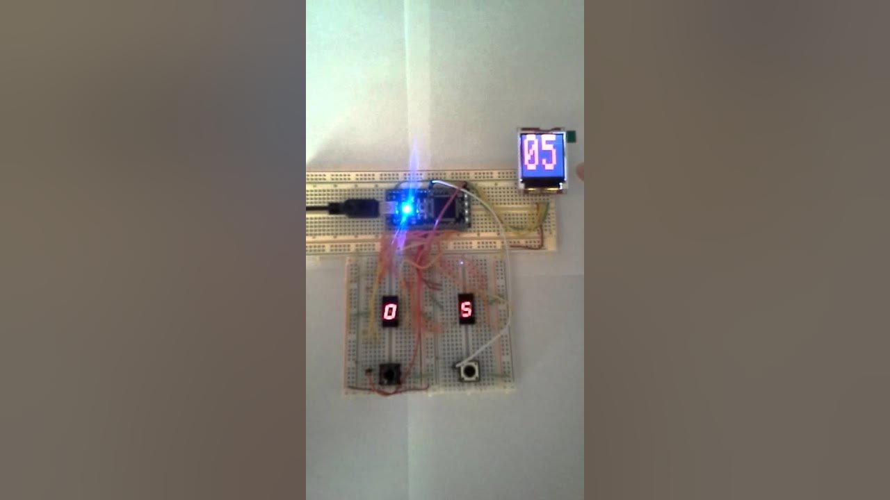 Push-button Counter - YouTube