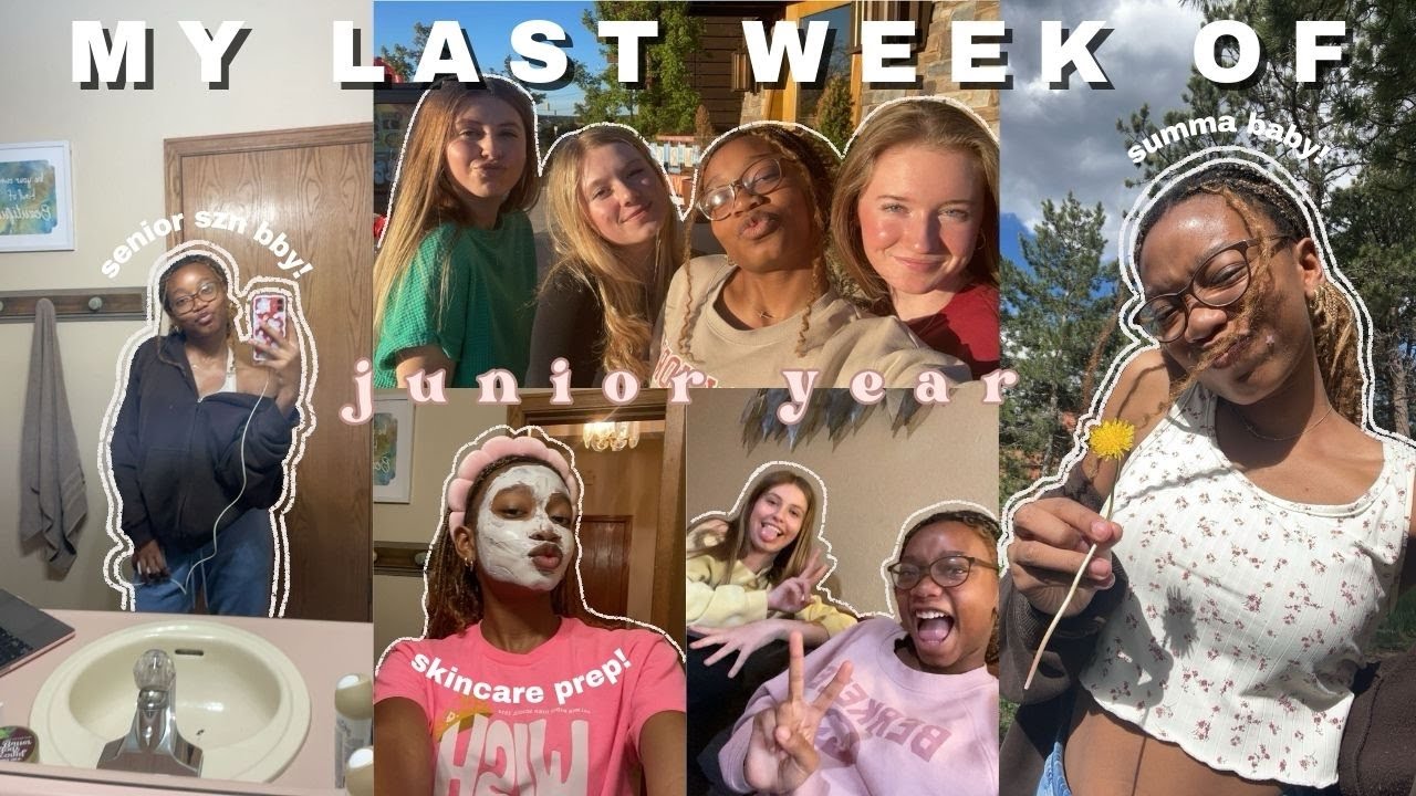 my LAST WEEK as a JUNIOR*exams, last day of school, summer* - YouTube