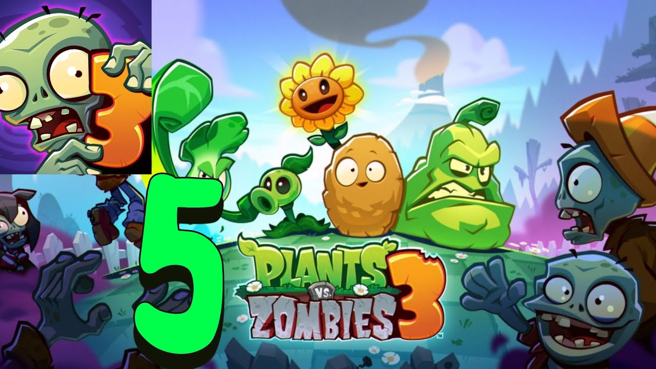 Plants vs. Zombies 3: Welcome to Zomburbia - Level #5 / Gameplay ...