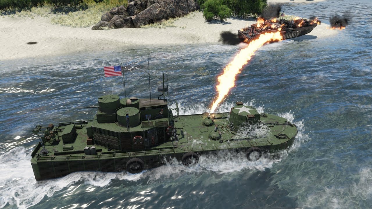 A Flamethrower Lured Me Back Into Naval... - YouTube