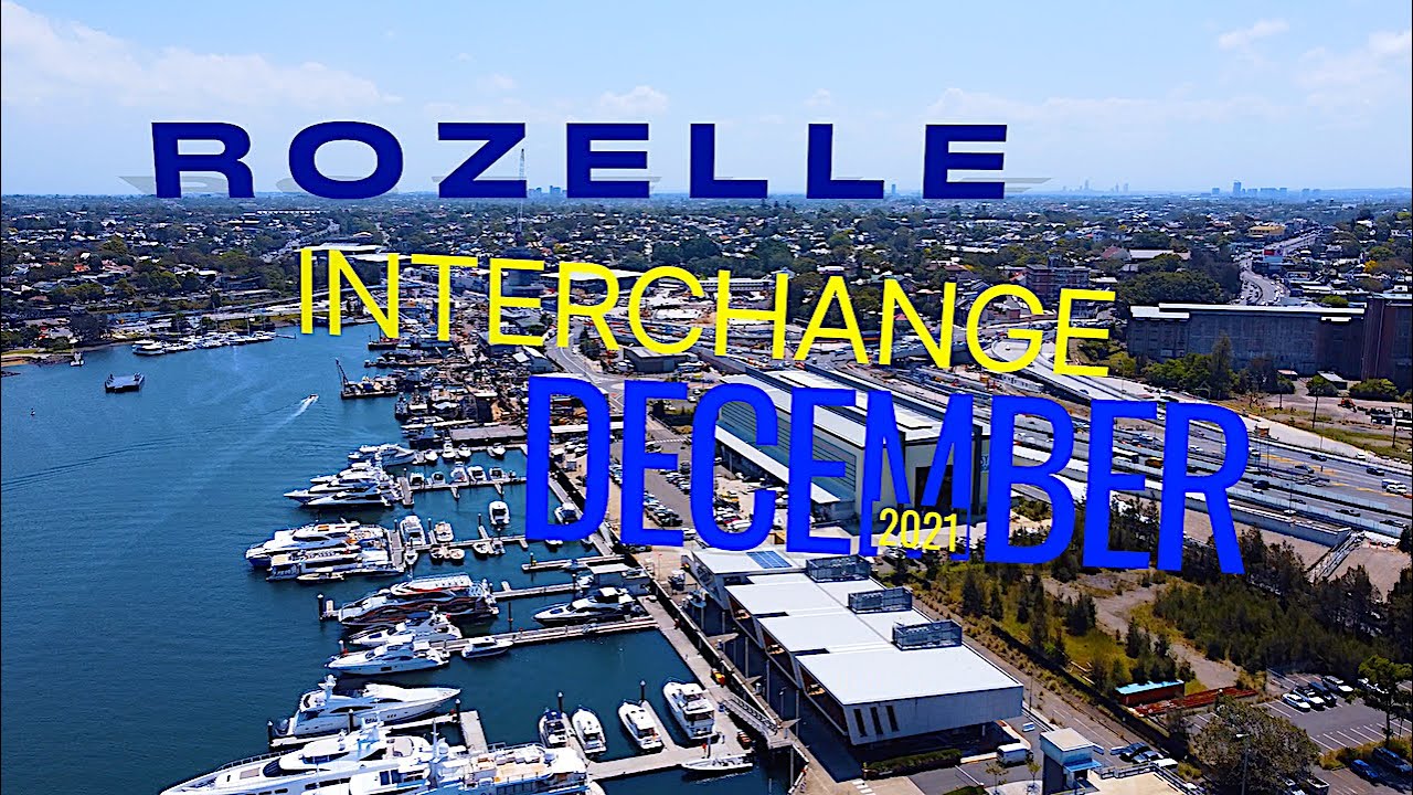 WESTCONNEX Rozelle Interchange December 2021 progress update on ...