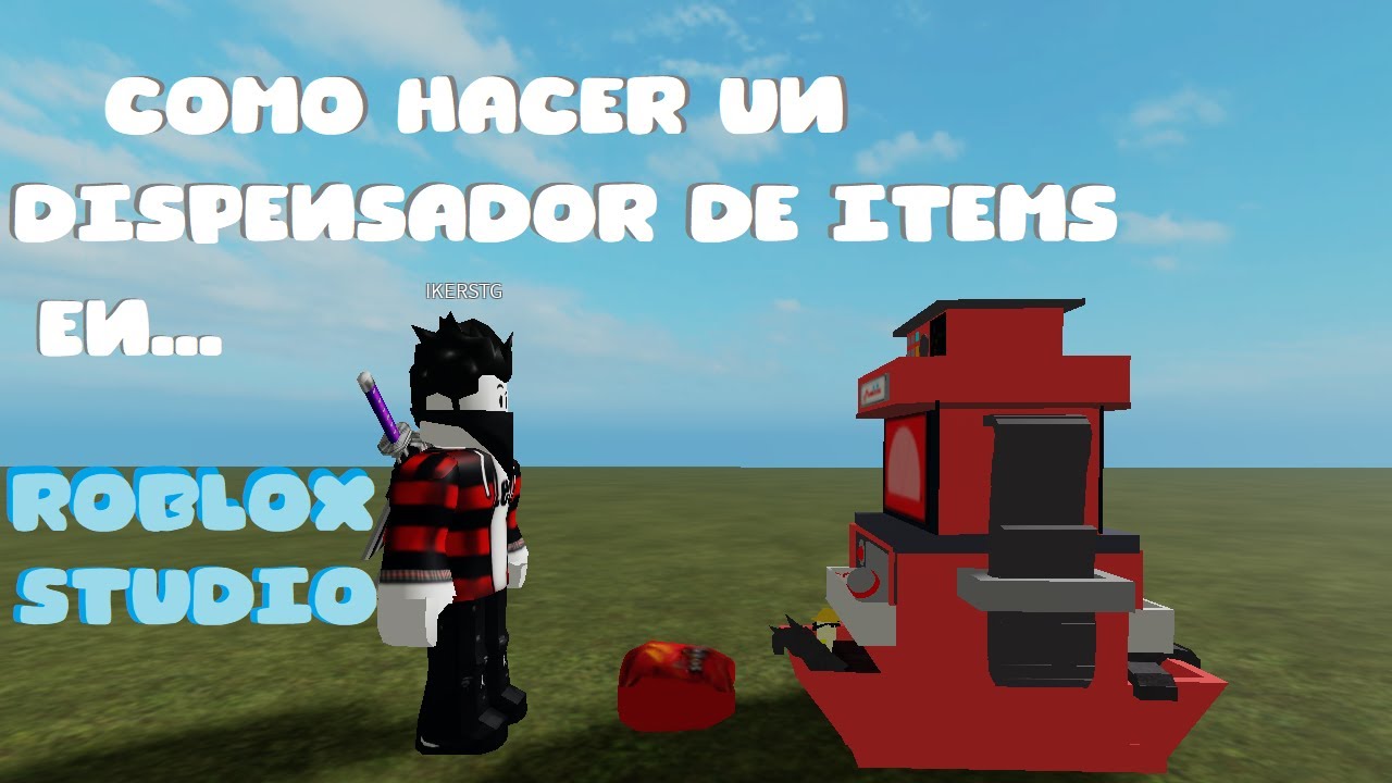 Como Añadir Un dispensador de Items en Roblox Studio (Tutoriales RS #23 ...