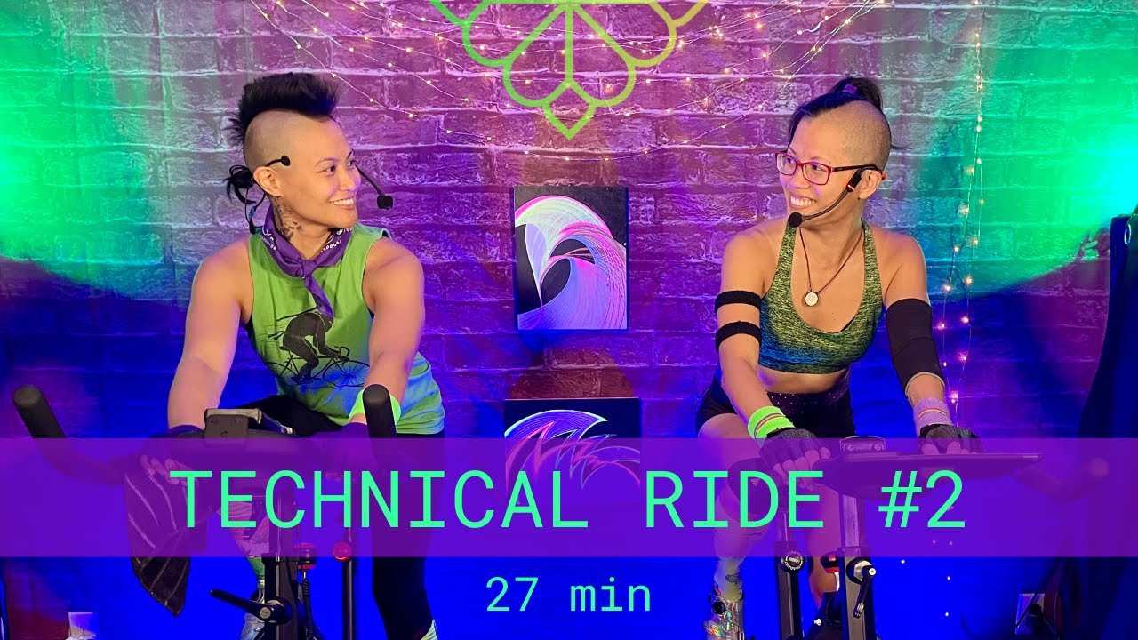 TECHNICAL RIDE #2 (Beginner) // Indoor Cycling Workout Spin Class ...