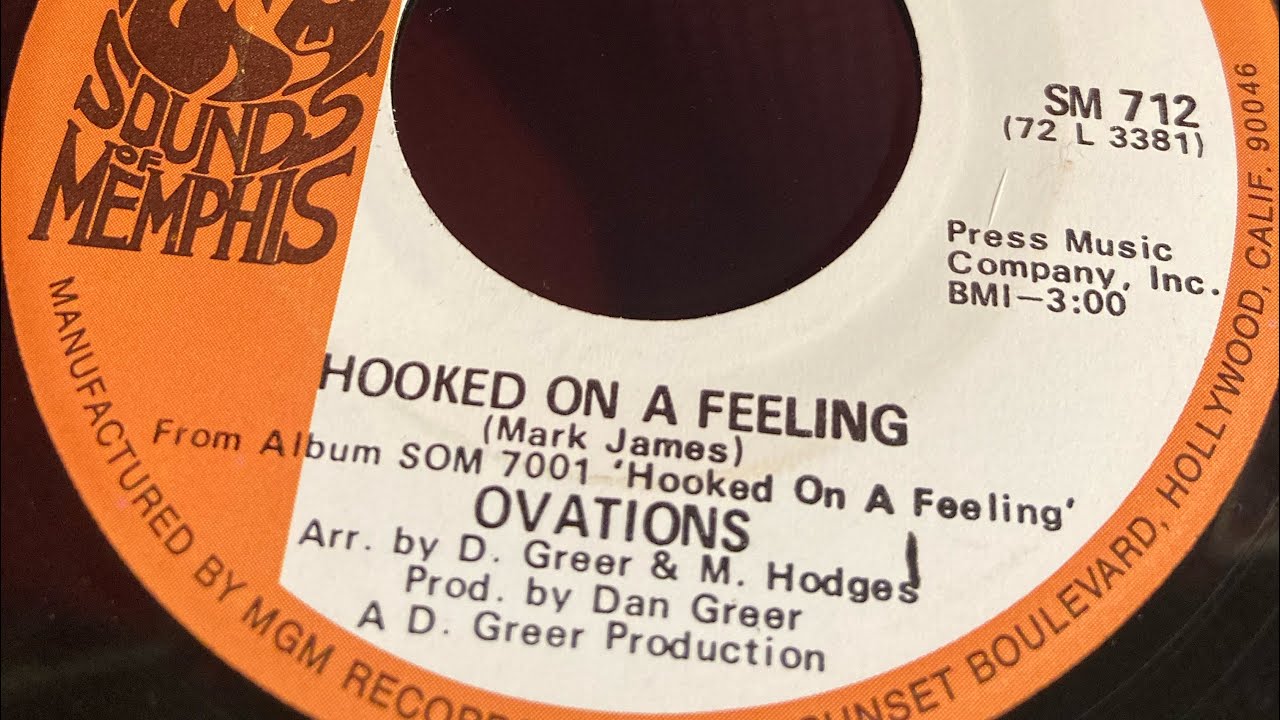 THE OVATIONS 1972 Hooked On A Feeling - YouTube