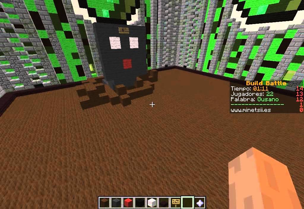 Minecraft Build Battle - El gusano - YouTube