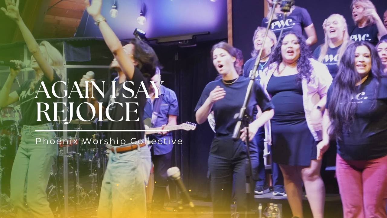 Again I Say Rejoice Israel Houghton LIVE by Phoenix Worship Collective ...