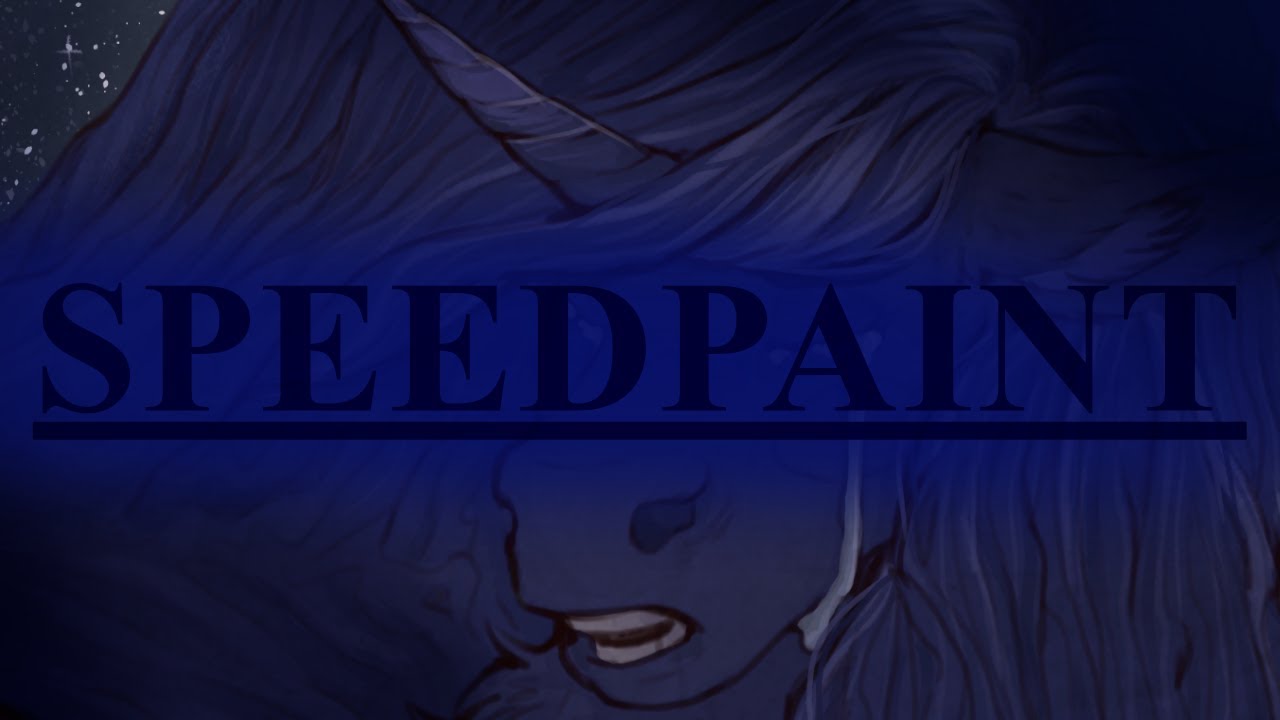 | SPEEDPAINT | Drowned by Guilt | MLP Grimdark - YouTube