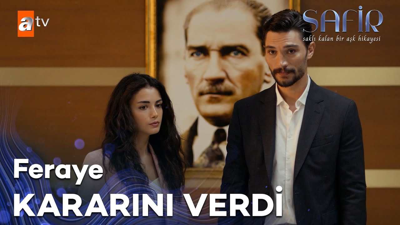 Ateş ve Feraye evleniyor | Safir 8. Bölüm - YouTube