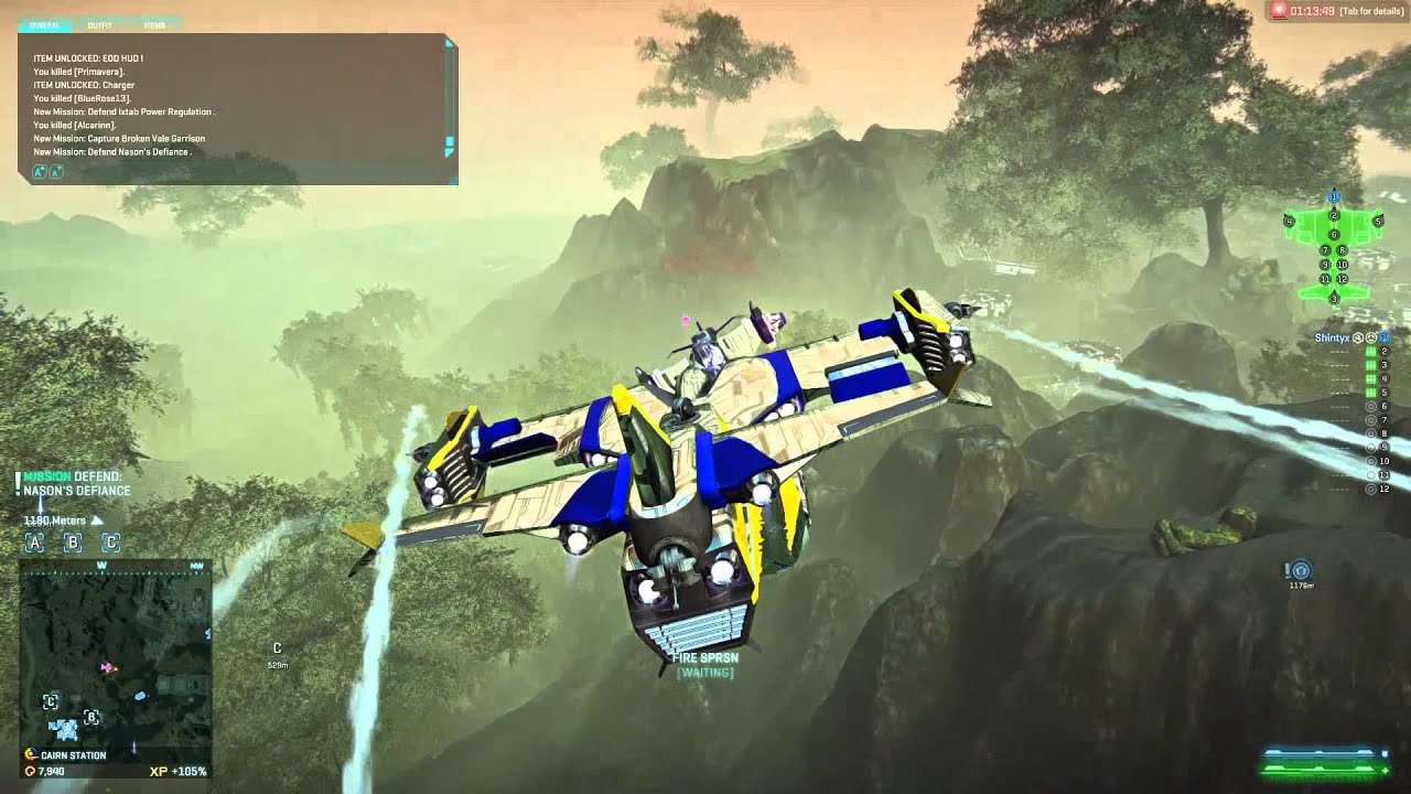 Planetside 2 Galaxy Tango - YouTube