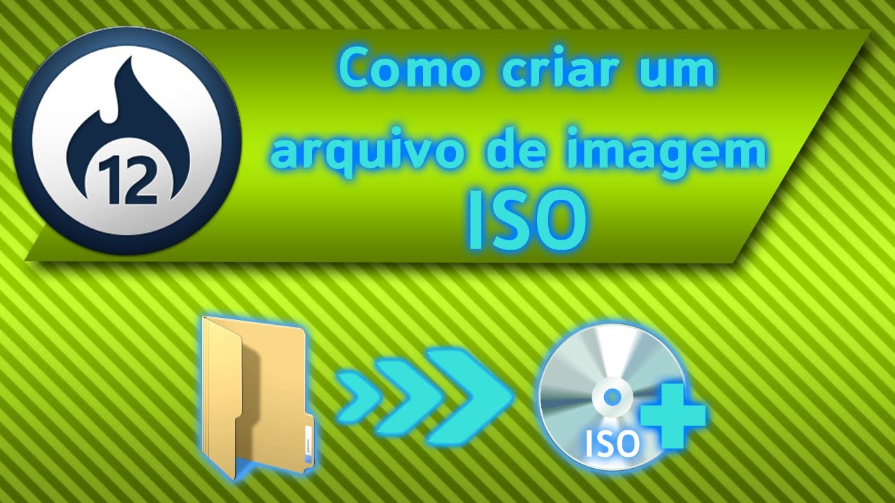 COMO SE FAZ - CRIAR UMA IMAGEM ISO - TUTORIAL #08 - YouTube