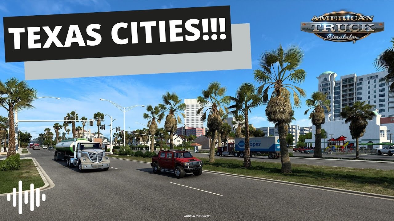 TEXAS DLC CITIES!!! | American Truck Simulator (ATS) Texas DLC | Prime ...