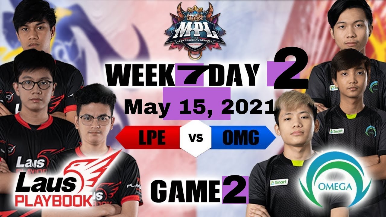 Omega Esports vs LPE - Game 2 || MPL-PH Season 7 || May 15, 2021 - YouTube