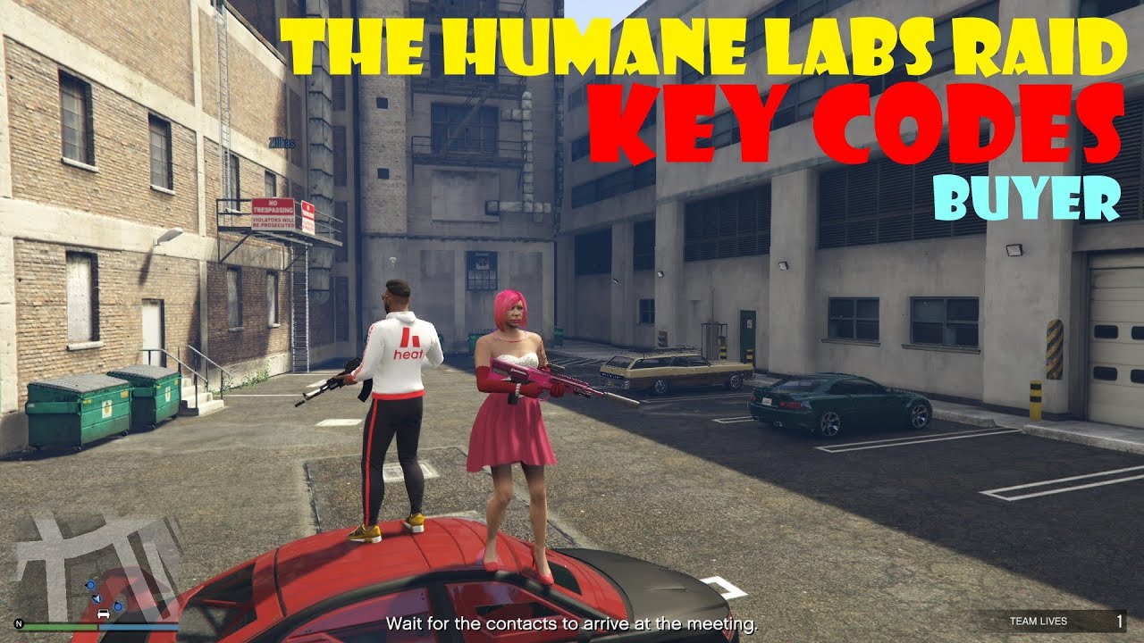 The Humane Labs Raid: Key Codes - Buyer 🏠 High-End Apartment Original ...