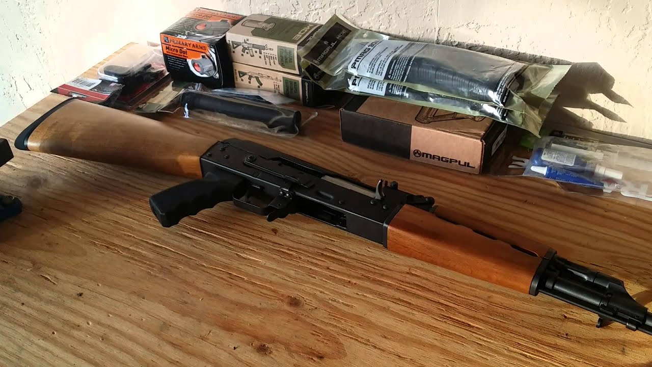 Century Arms Zastava Yugo M70 N PAP AK47 Upgrades - YouTube
