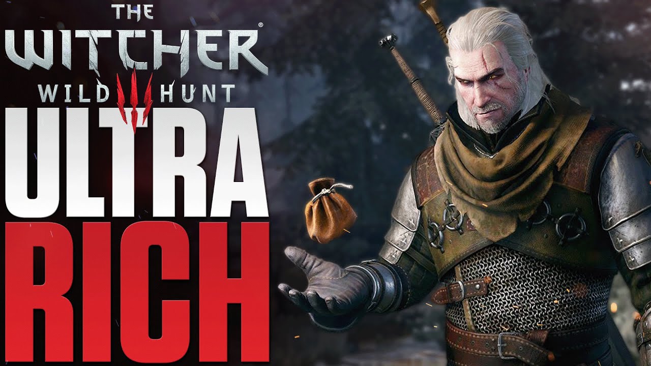 Secret Methods to become RICH in The Witcher 3 in 2025 - YouTube