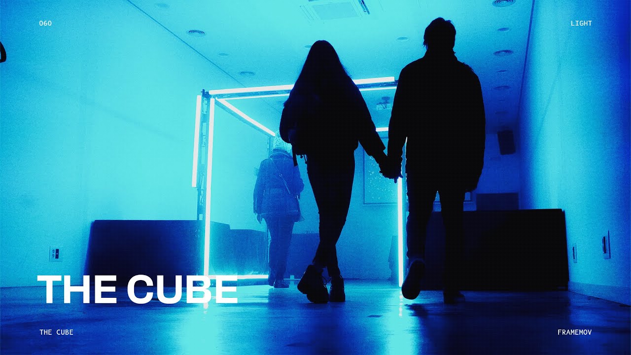 The Cube - Light Art Installation at Off Llum BCN 2020 | FRAMEMOV - YouTube