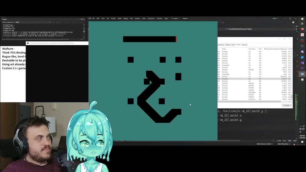 Making a game in C++! Spawning Entities (Short, will continue next time!) - YouTube