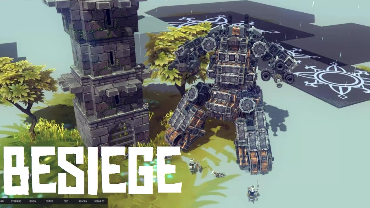 besiege creations - 5 skies,Bionic Chicken Hawk,[Fallout] Sentry Bot ...