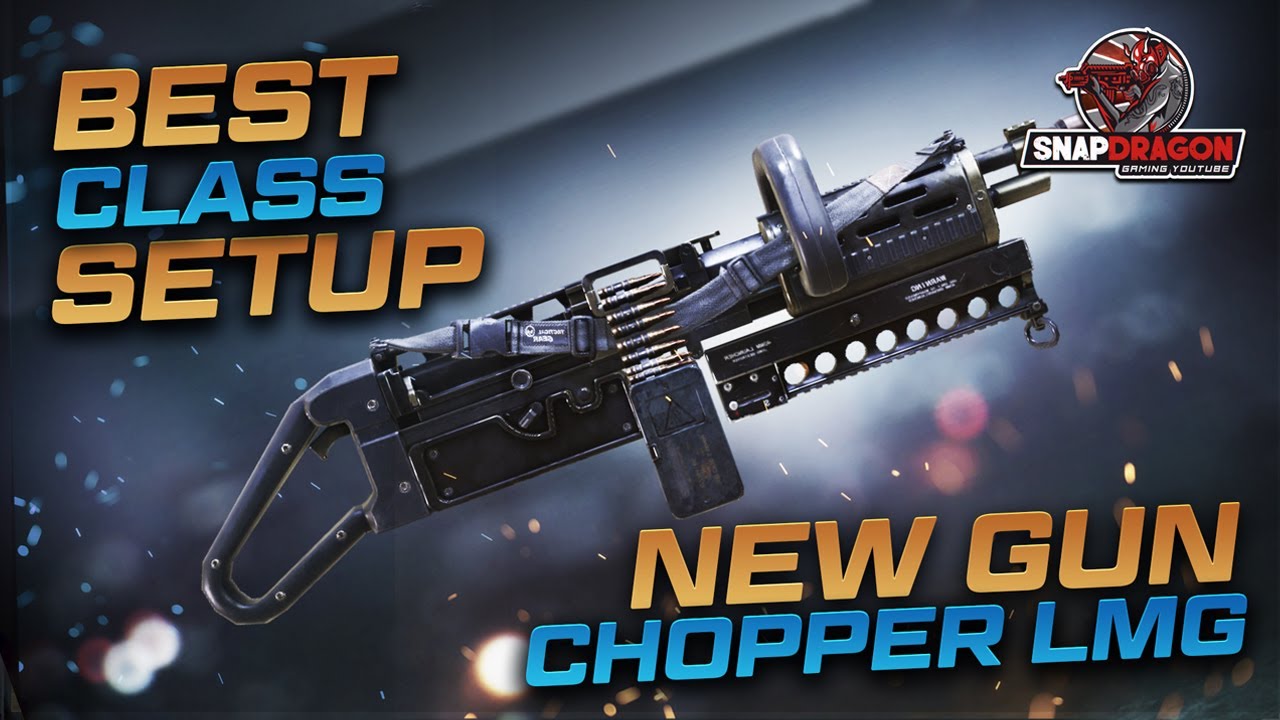 COD MOBILE - CHOPPER LMG BEST CLASS SETUP / ATTACHMENTS / PERKS ...