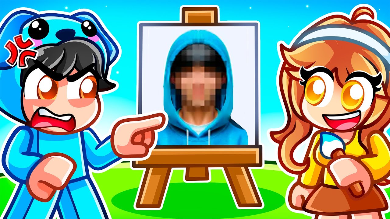 Omz FACE REVEAL SPEED DRAW In Roblox With REAL LIFE GIRLFRIEND! - YouTube