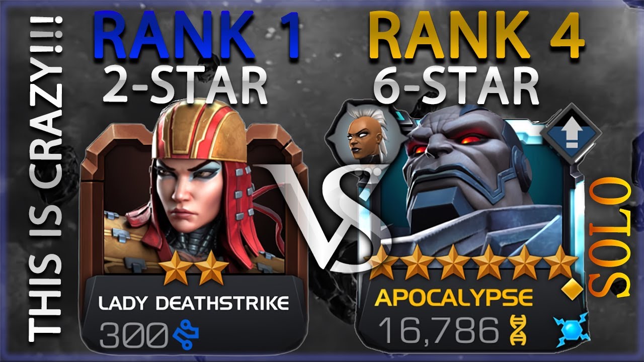 MCOC | 2* Lady Deathstrike VS 6* Apocalypse | Marvel | Kabam | Contest ...