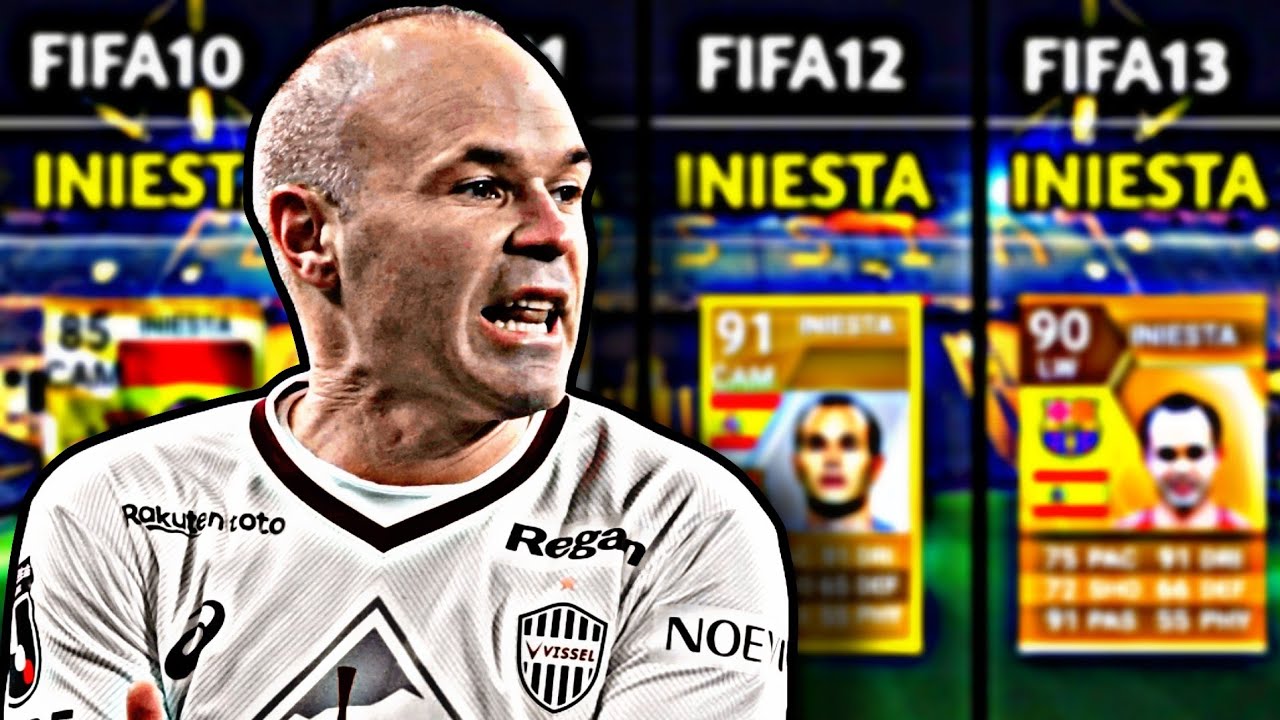 💥INIESTA💥All iniesta cards in FIFA(2010__2022) - YouTube