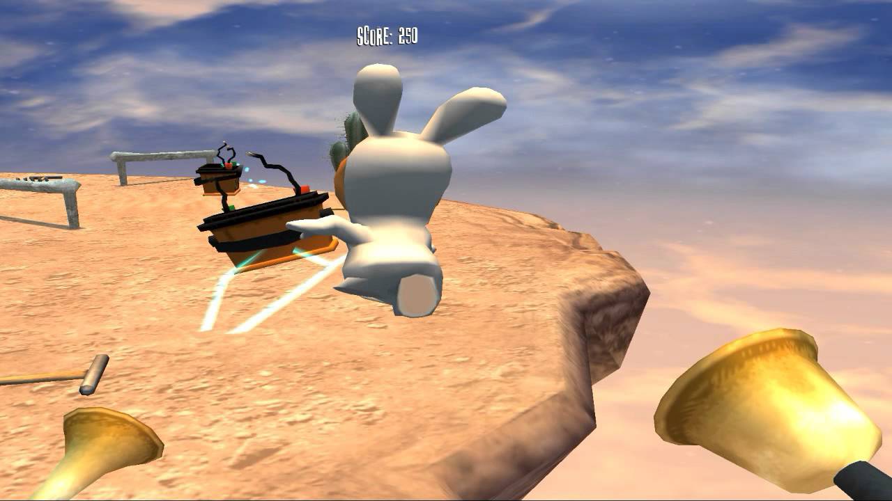 Bunnies like surprises Rayman Raving Rabbids - YouTube