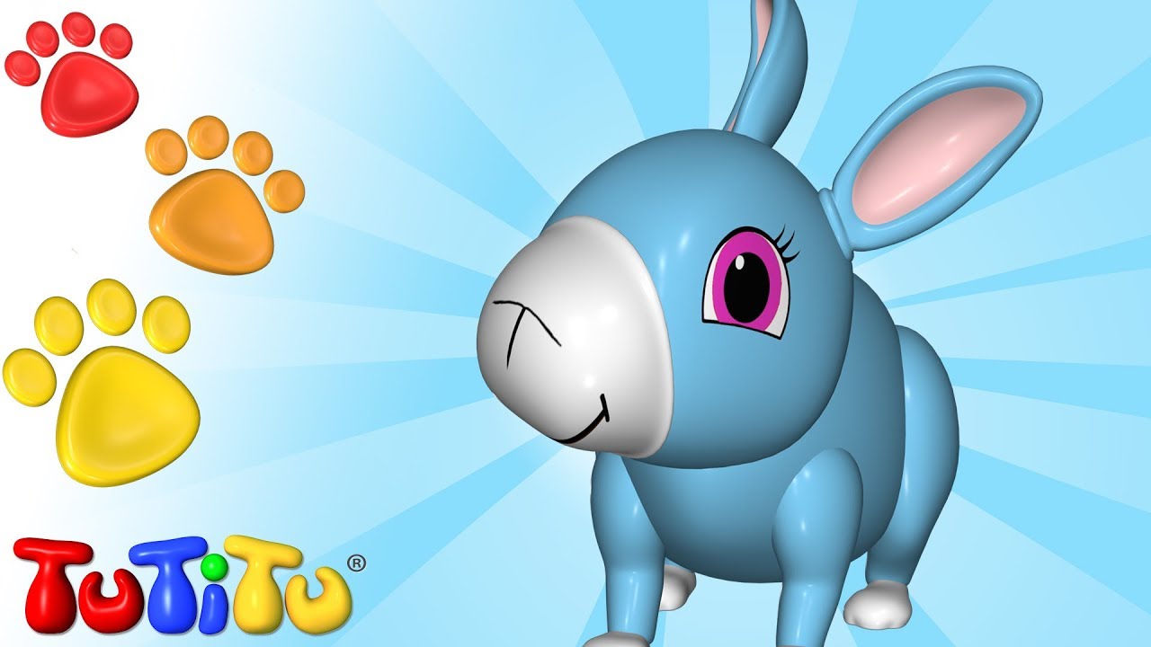 TuTiTu Rabbit toy 🐰🌻 One more time 🔁 Animal video for fun learning with ...