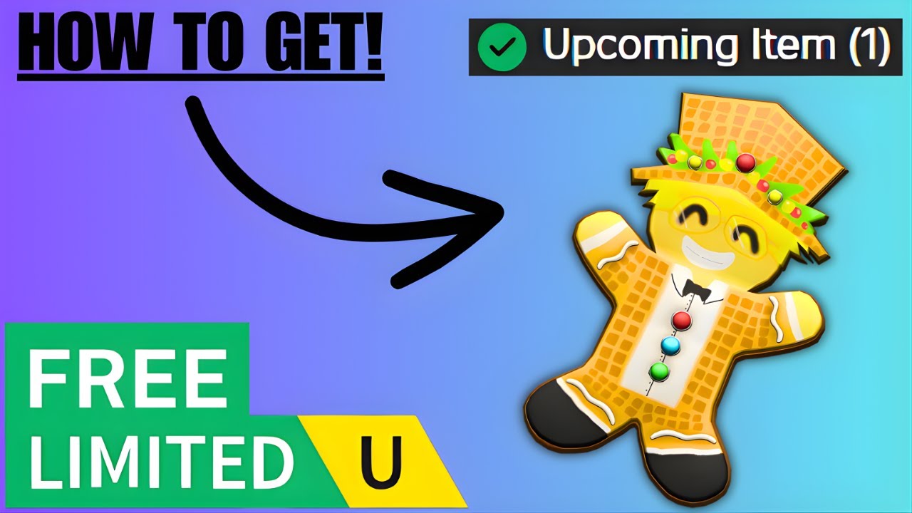[UPCOMING] Free WaffleTrades Gingerbread Cookie UGC Limited - YouTube