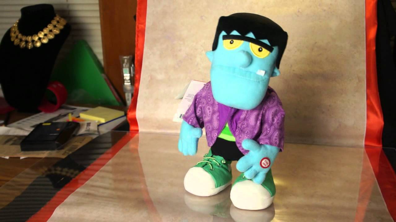 HALLOWEEN FRANKENSTEIN BATTERY OPERATED TOY DANCING MONSTER - YouTube
