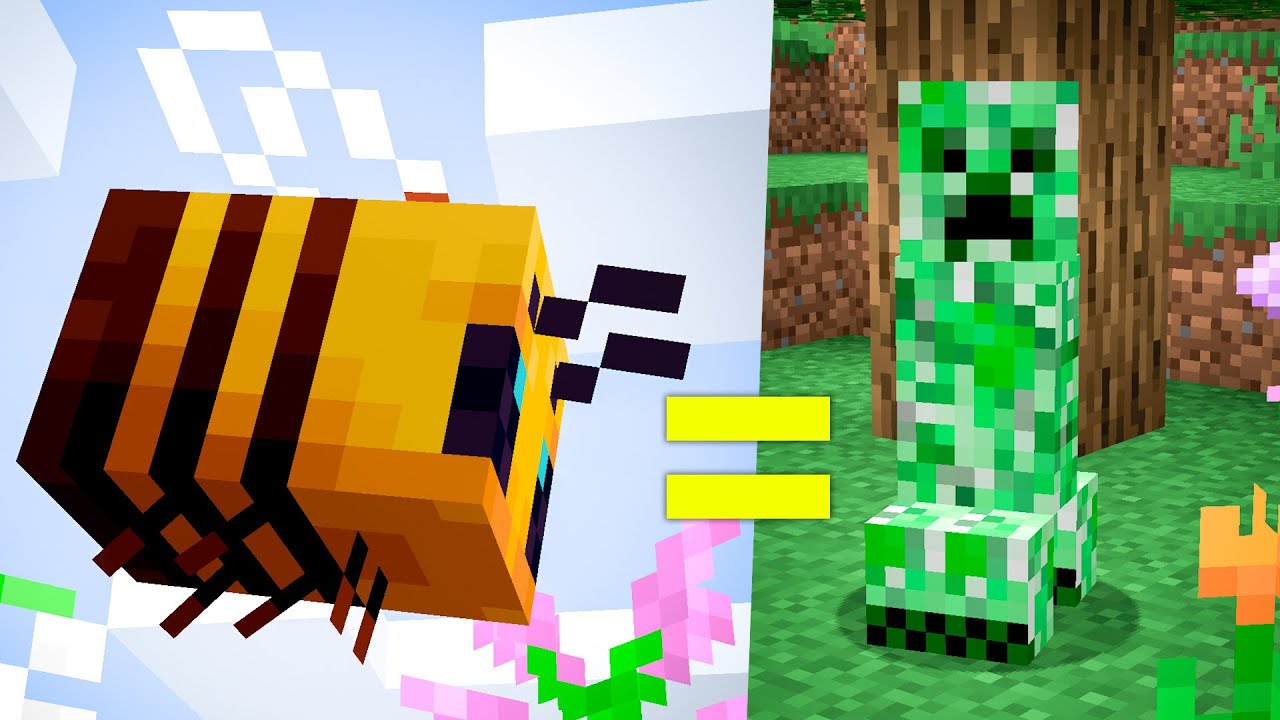 14 Cosas Que No Sabías De La Abeja En Minecraft - YouTube