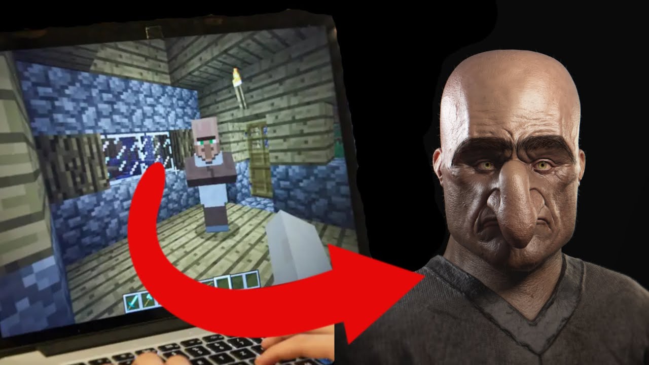 How to Create Minecraft Villagers In Real Life - YouTube