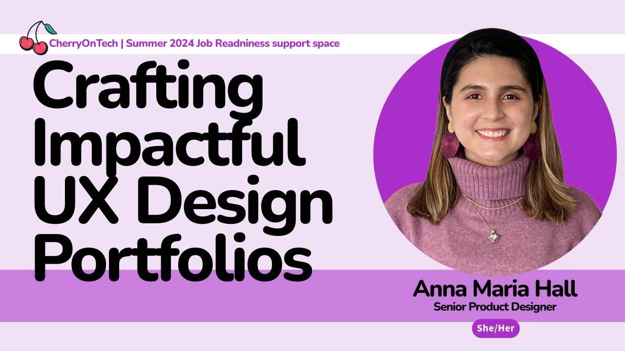💡 Crafting Impactful UX Design Portfolios with Anna Maria - YouTube