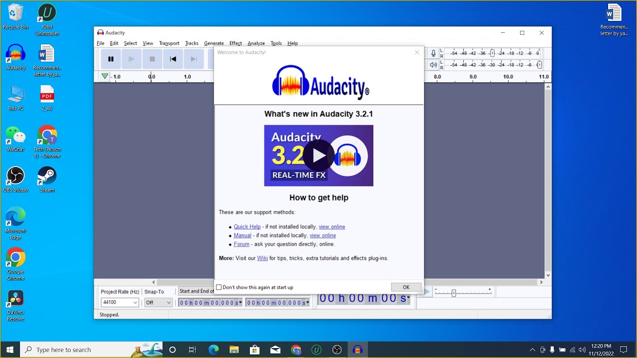 How To Download & Install Audacity On Windows 10 - YouTube
