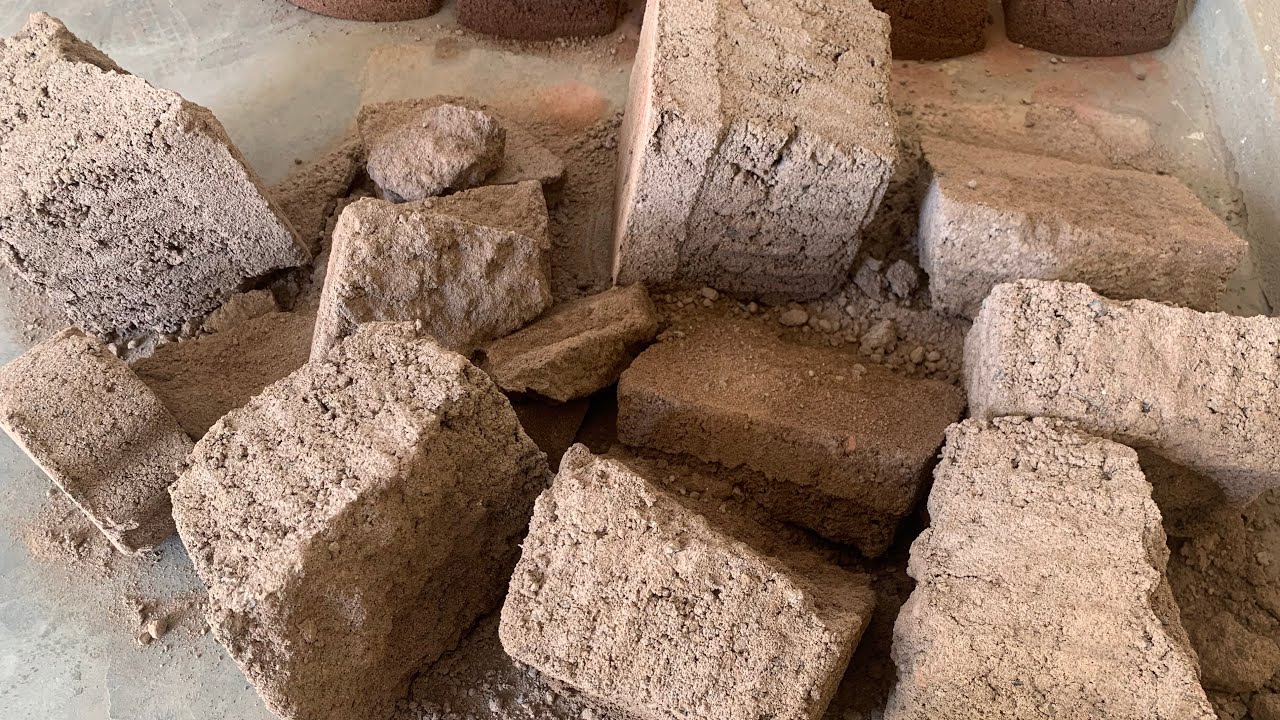 New video🎈Super stoney damp&dry chunks of mud/floor crumbling ASMR ...