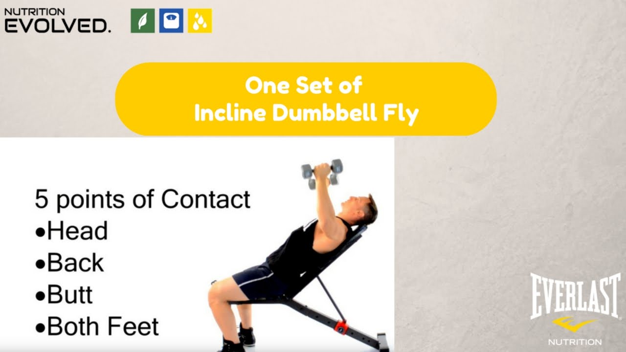 One Set Of Incline Dumbbell Flys - YouTube