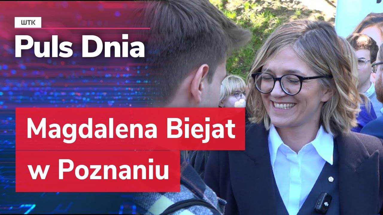 Magdalena Biejat w Poznaniu: "Głosuj zgodnie z przekonaniami!" 🗳️ Apel ...