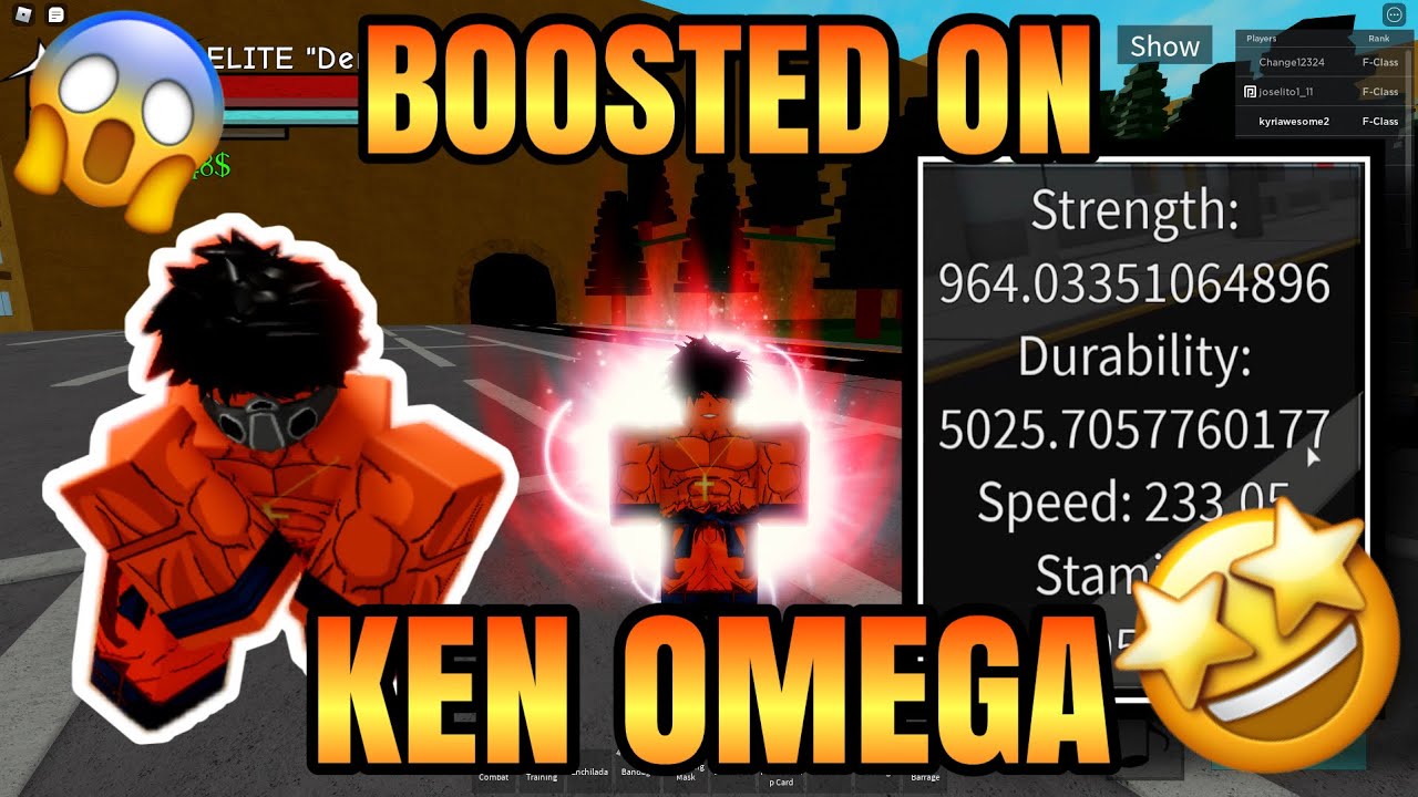 HOW IT FEELS TO BE BOOSTED ON KEN OMEGA 😱 - YouTube