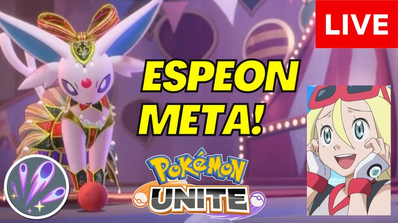 Espeon Meta Time! Slick Spoon One Shot Build - Pokémon Unite - YouTube