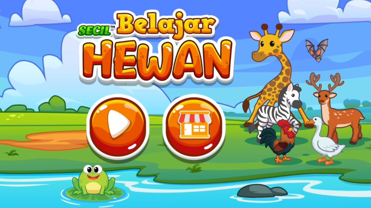 PERMAINAN EDUKASI BELAJAR MENGENAL HEWAN DARAT DAN AIR BERSAMA SI SECIL ...