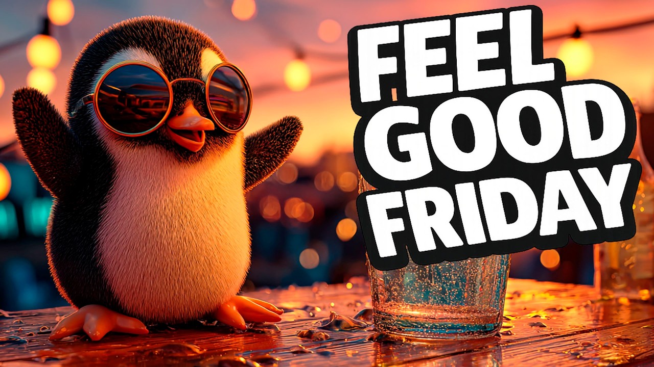 Feel Good Friday Music 😎 Bouncy Groove, Rooftop Sway • Sunglasses ...