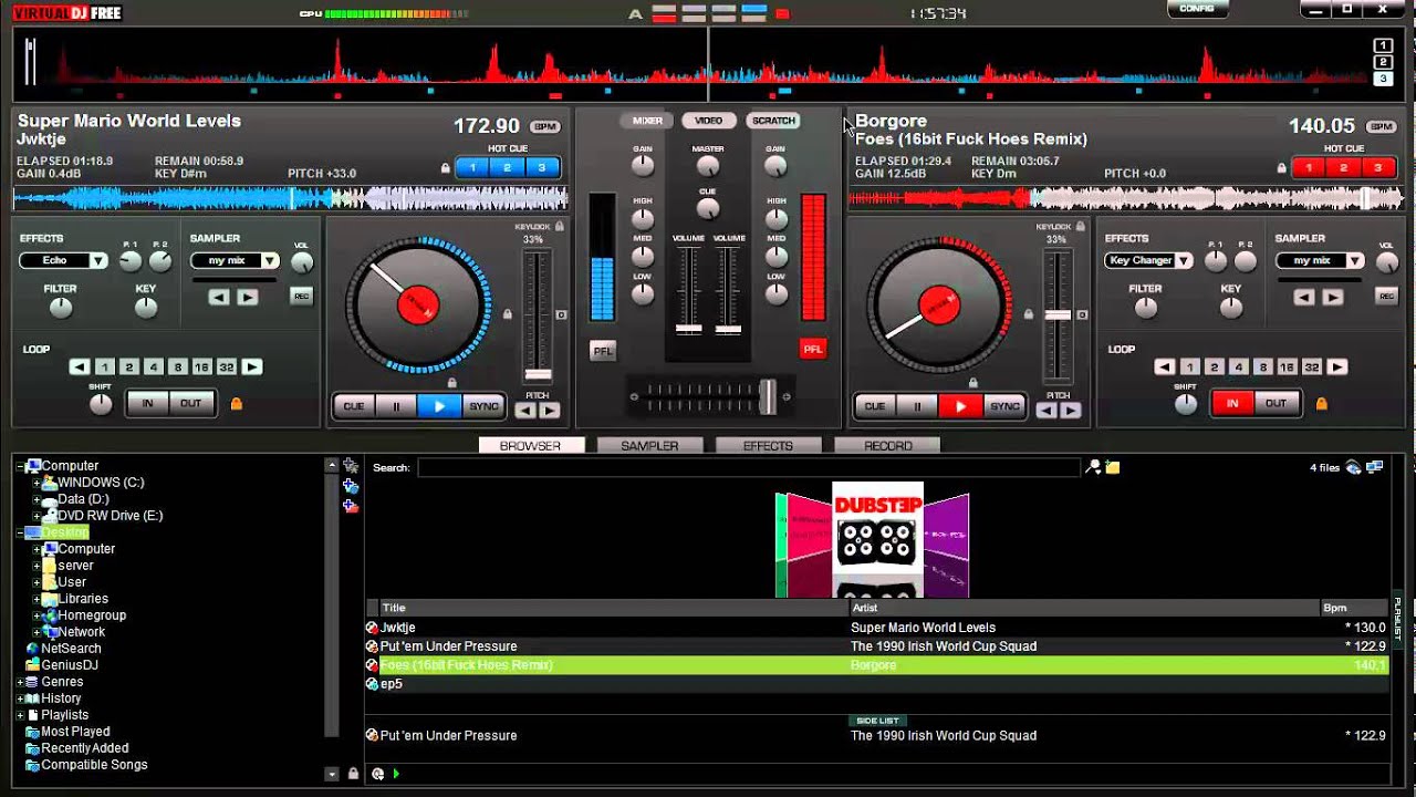 Virtual Dj 7(tips and tricks) - YouTube