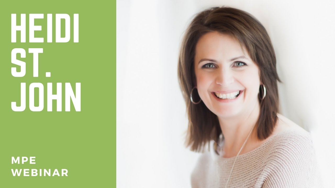 Heidi St. John webinar: The Busy Homeschool Mom's Guide to Daylight ...