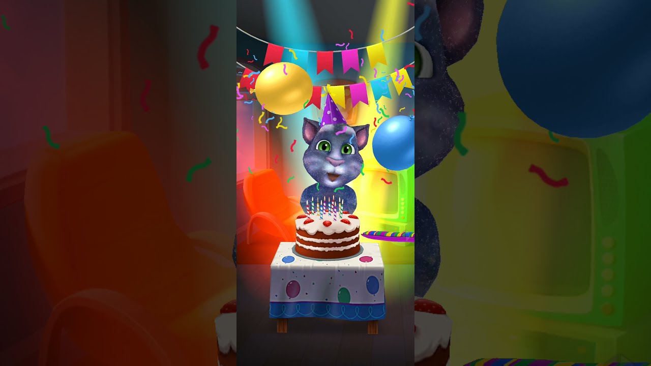 My Talking Tom Reach Level 999 From Kids - YouTube