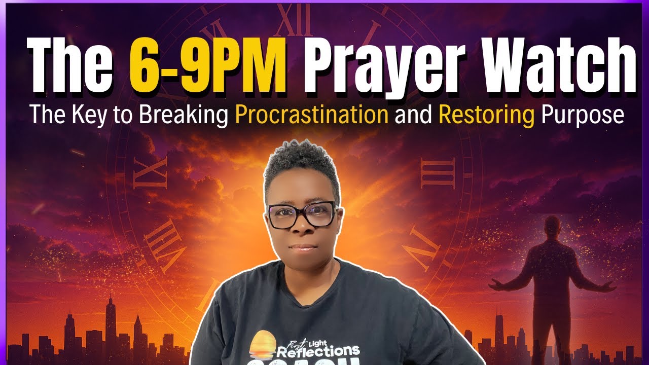 Evening Prayer Routine to Stop Procrastination (6–9PM Prayer Watch ...