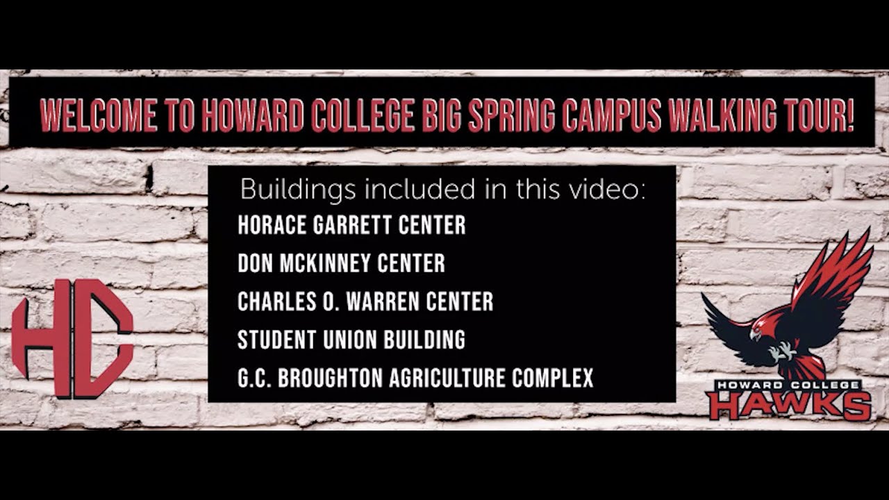 Howard College Big Spring Campus Walking Tour #3 - YouTube