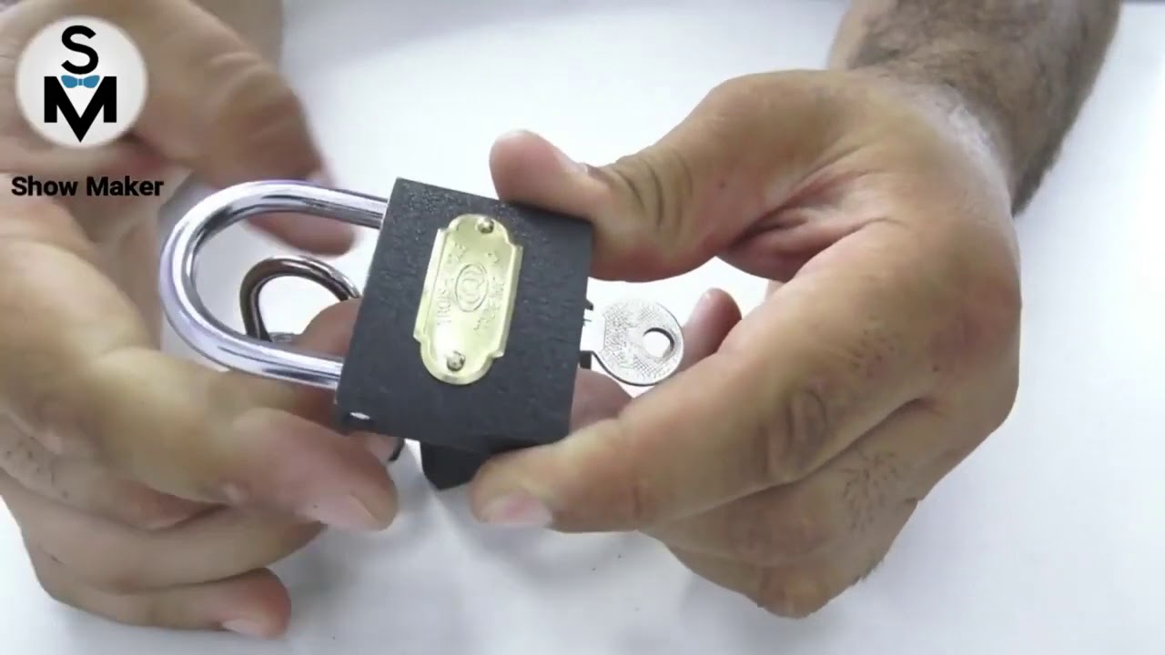 Paano magbukas ng kandado n walang susi. - YouTube