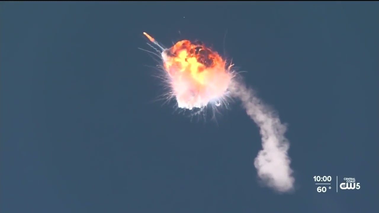 Firefly rocket explodes after launch from Vandenberg Space Force Base ...